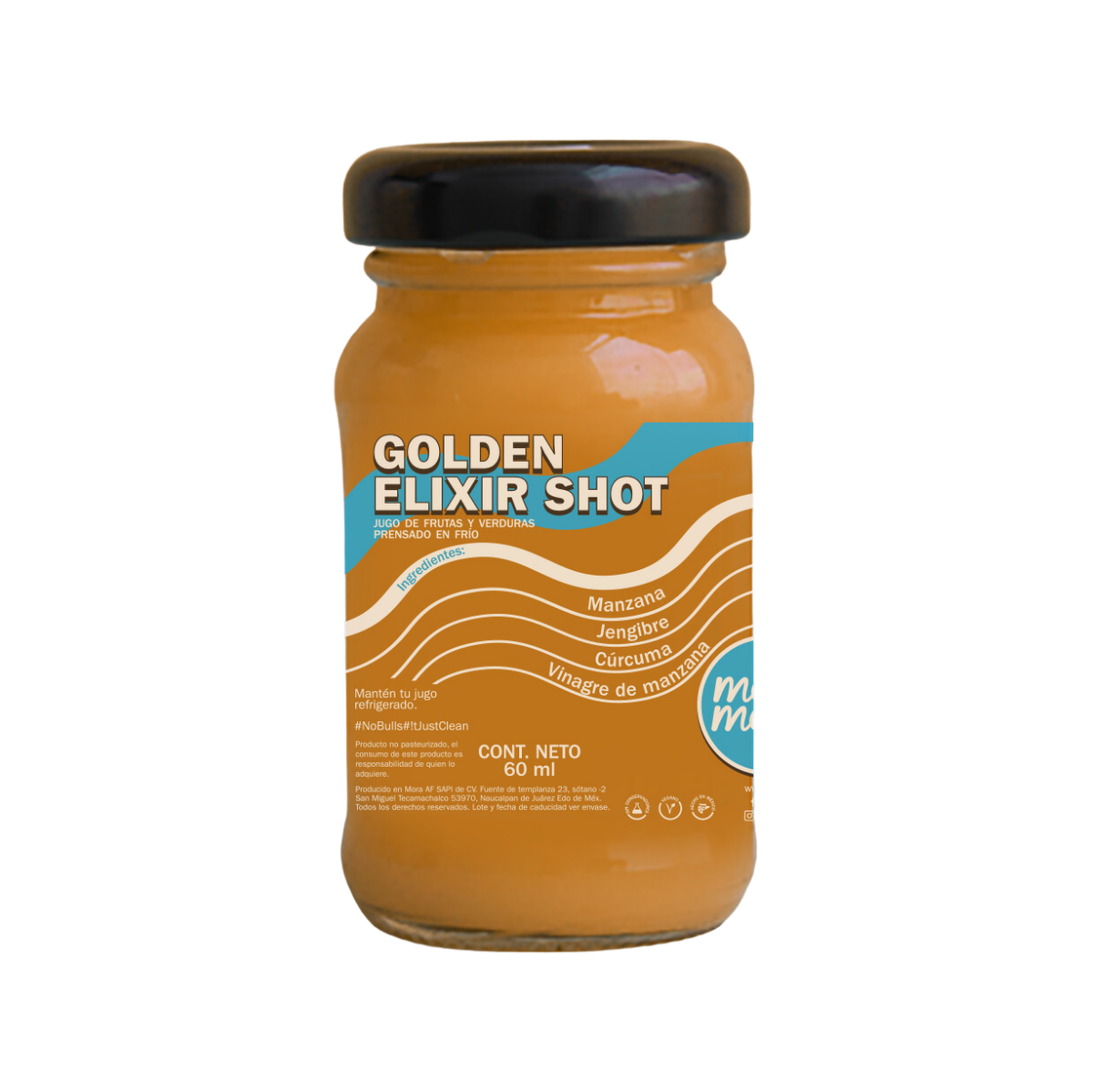 Golden Elixir shot – Mora Mora