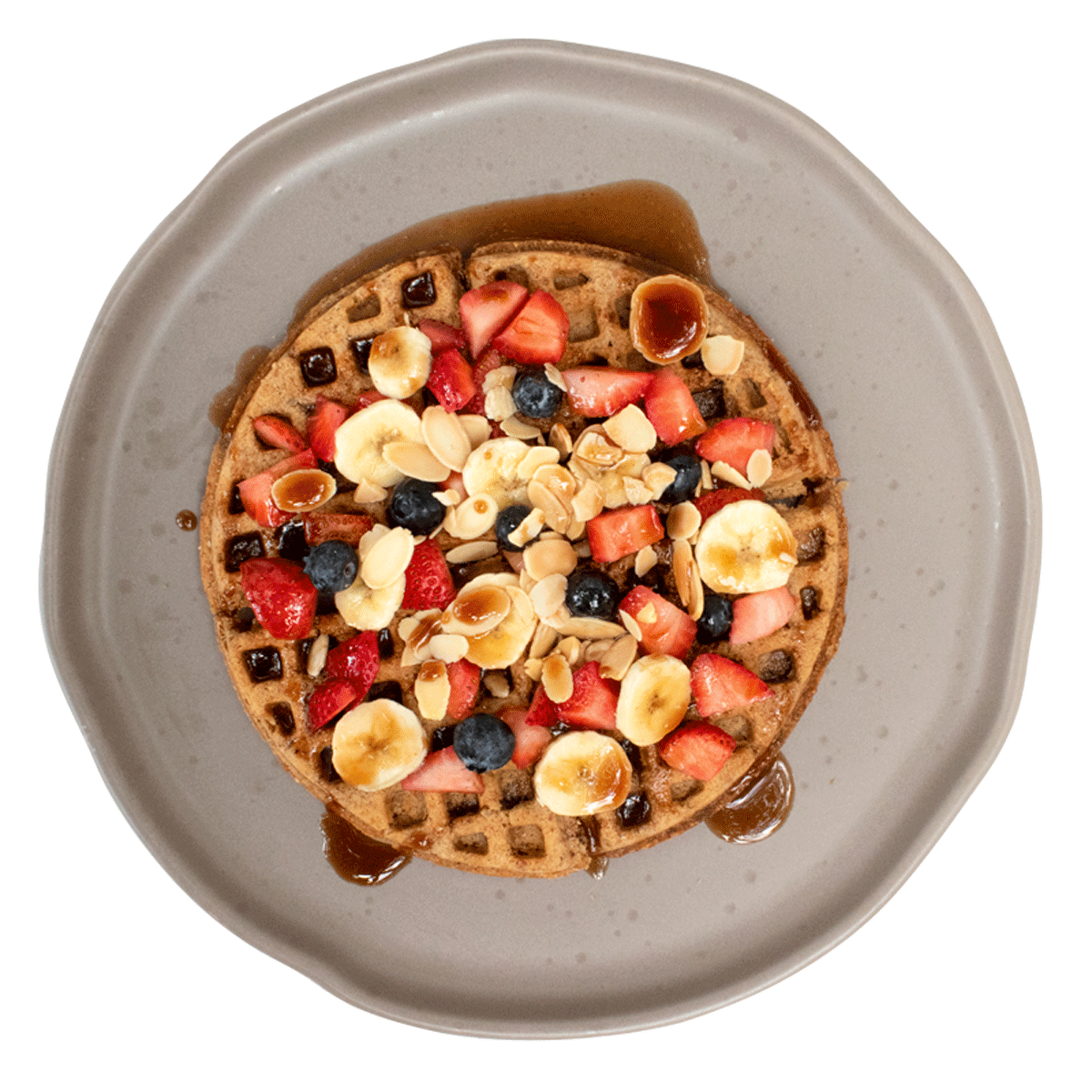 Tahini Waffle (media orden) – Mora Mora